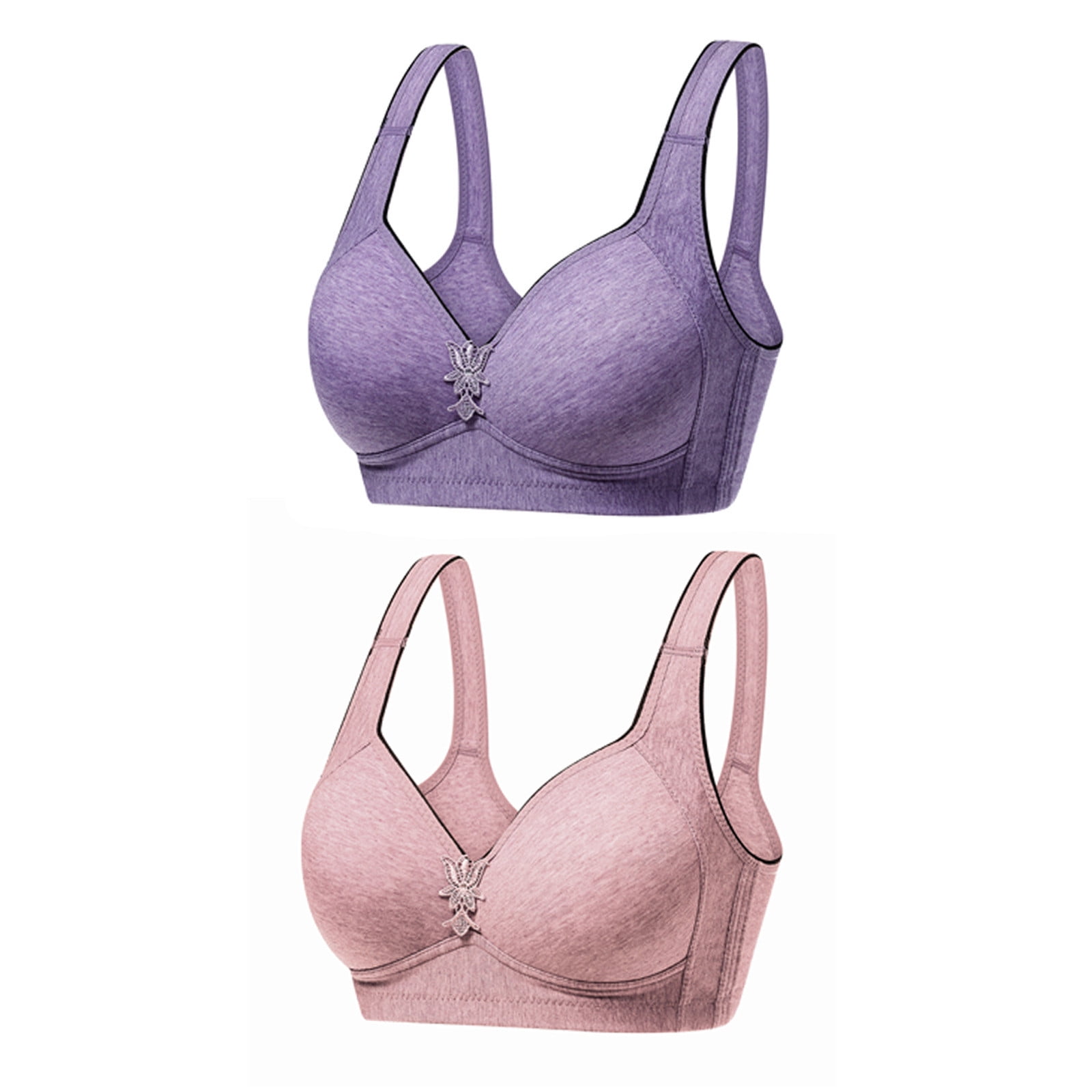 Mothers Day Tawop Daisy Bras For Older Women 2pc Summer Push Up