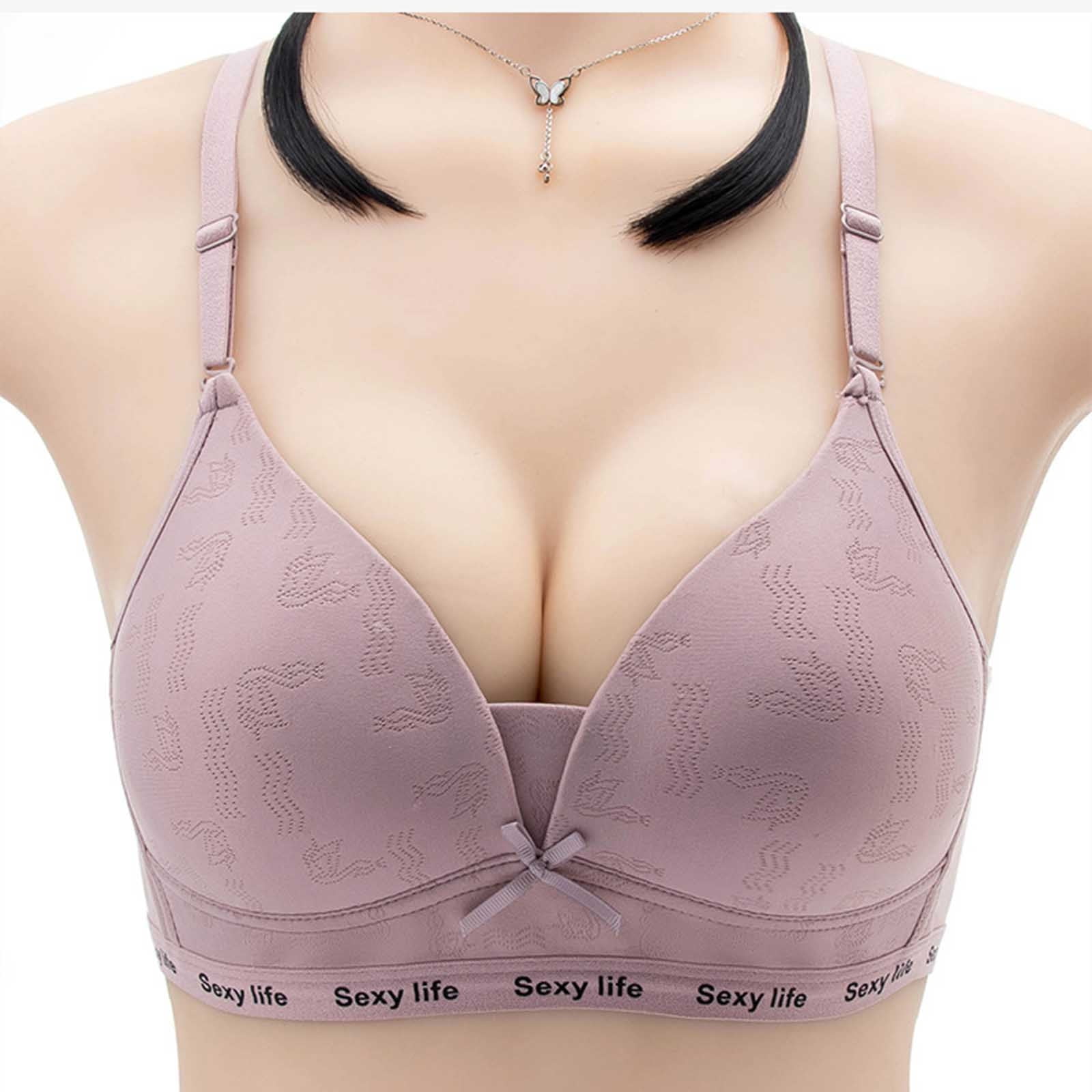 Mothers Day Tawop Daisy Bras For Older Women Cotton Summer Push Up