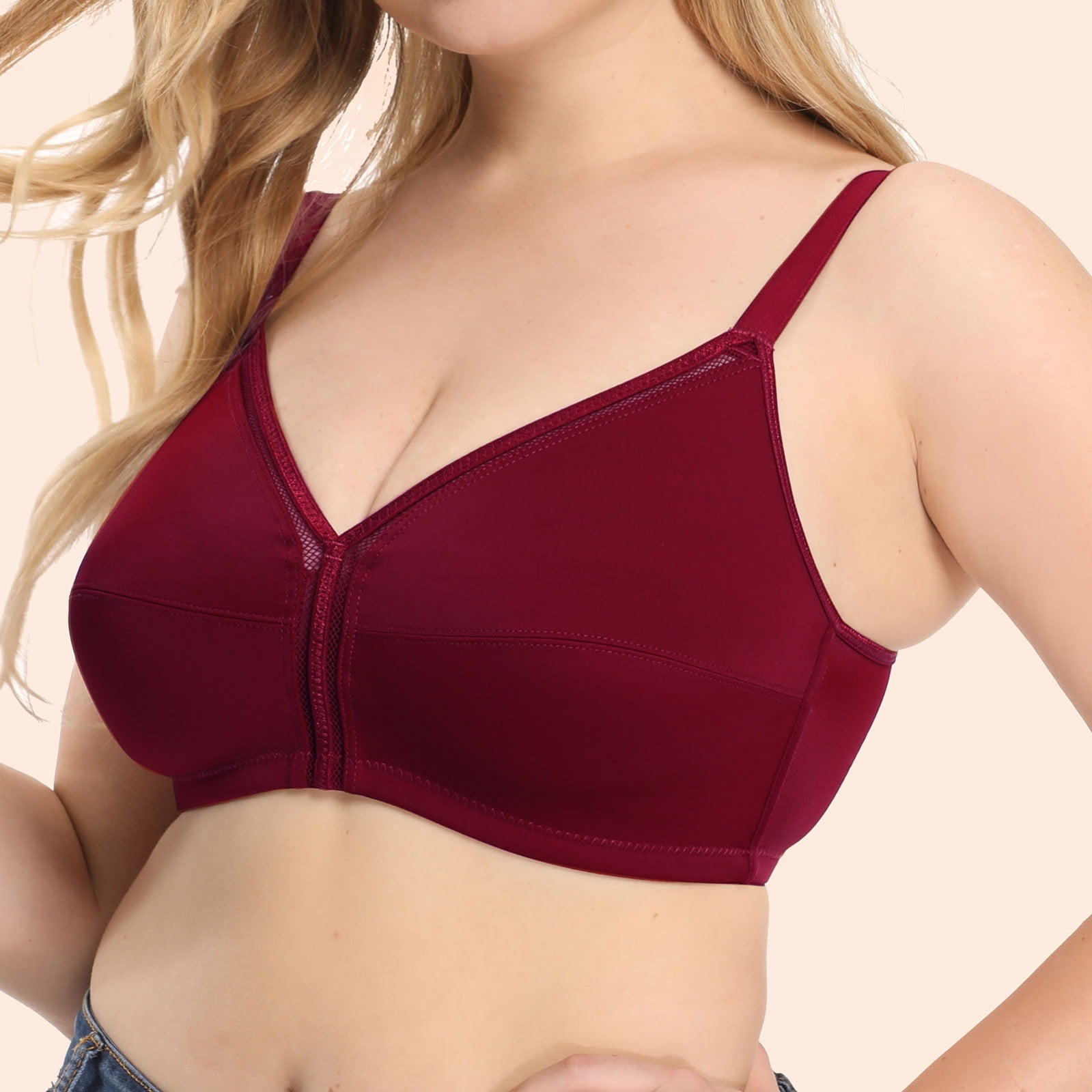 Mothers Day Tawop Daisy Bras For Older Women Summer Push Up Sport Plus