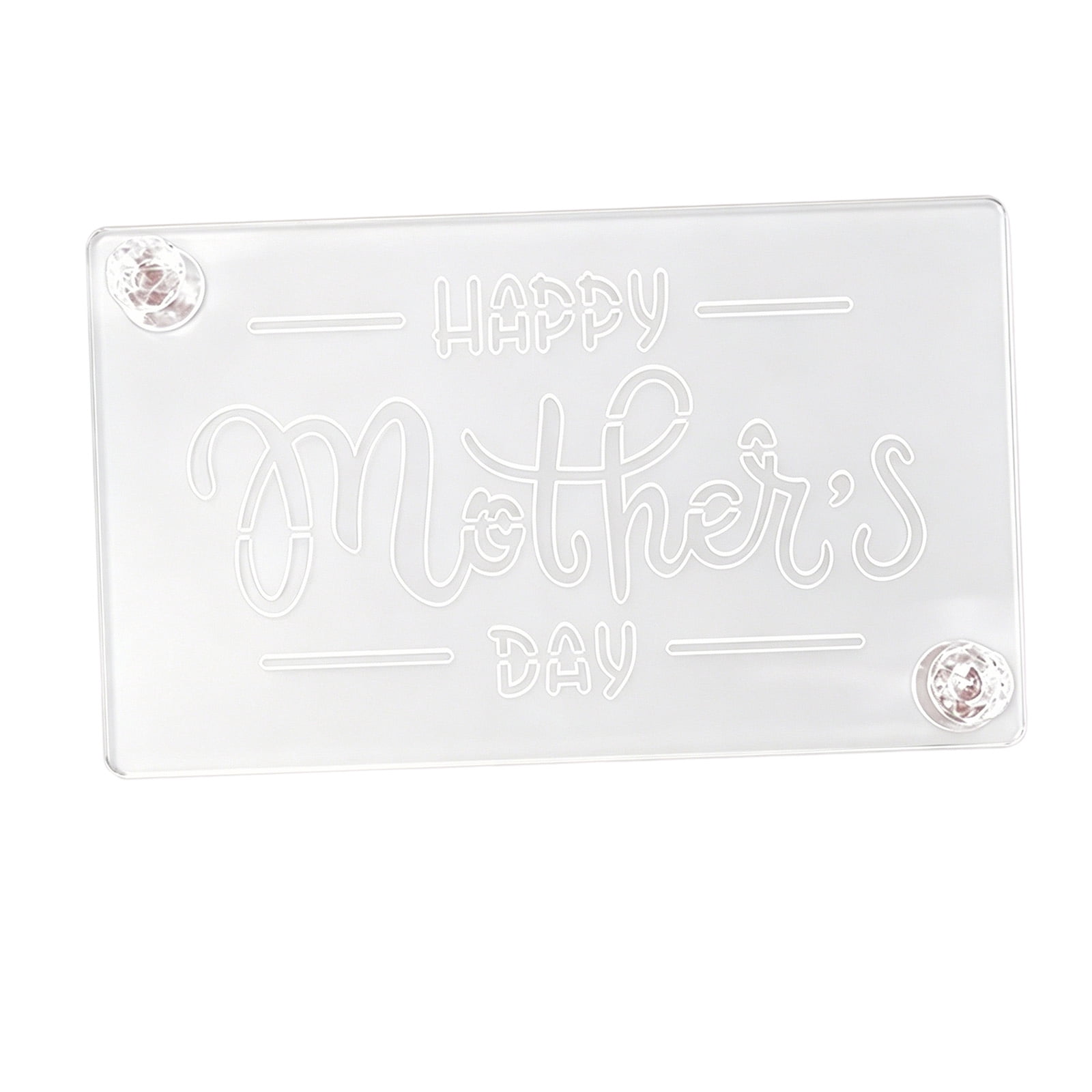 Mothers Day Tiramisu Acrylic Stencil Template For Cake Decorating ...