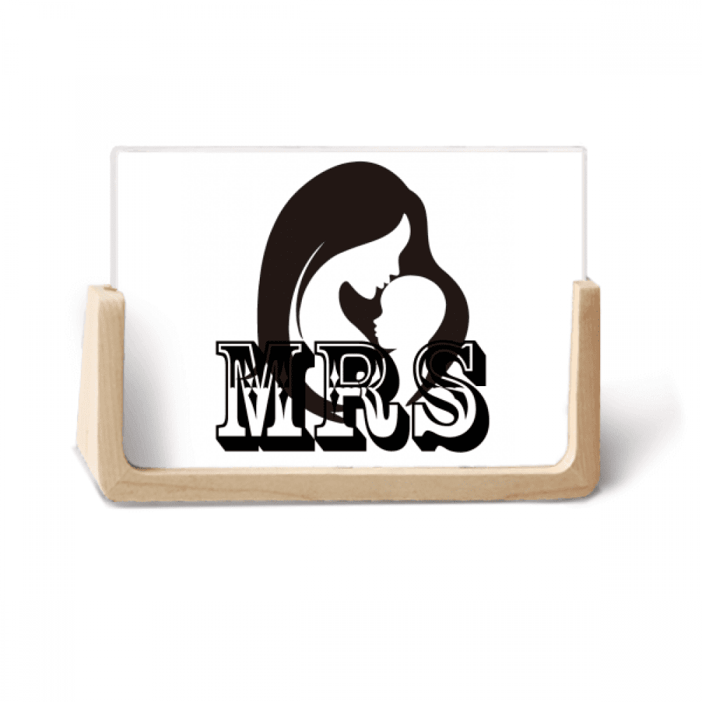 Mothers English Language Culture Photo Wooden Photo Frame Tabletop ...