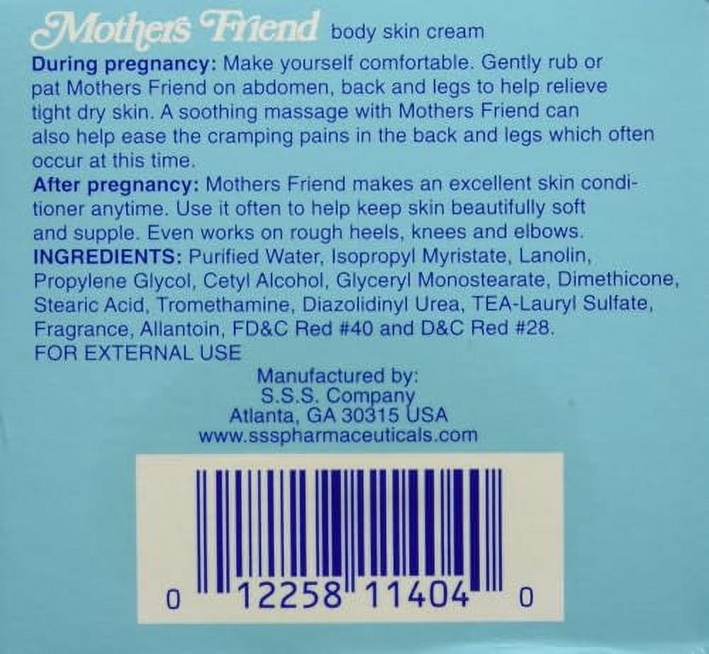 Mothers Friend Body Skin Cream 4 oz (Pack of 4) - Walmart.com