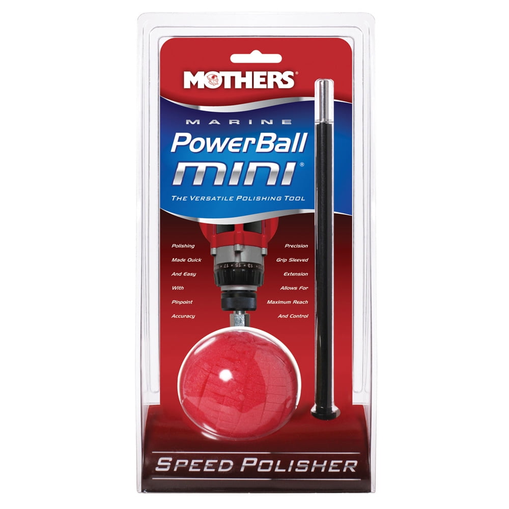 Mothers Marine PowerBall Mini Speed Boat Polishing Tool - Walmart.com