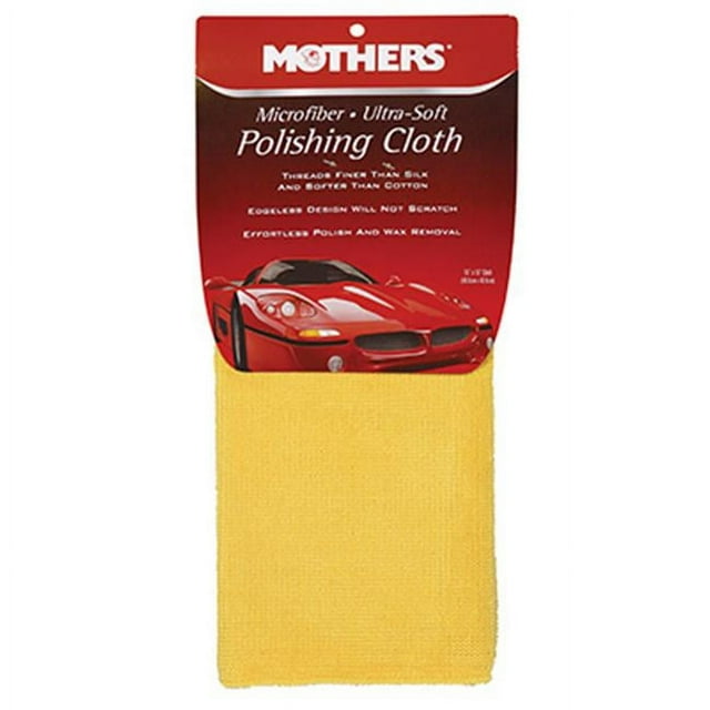 Mothers Ultra Soft Microfiber Detailing Polish Cloth - 16" x 16 ...