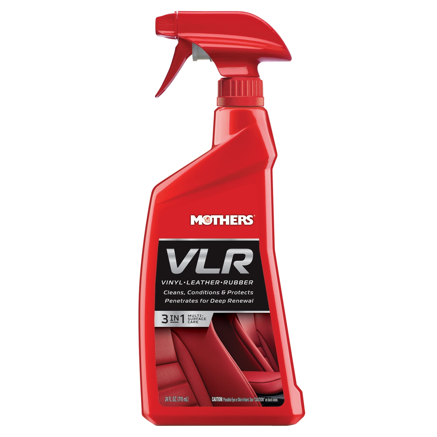 Mothers VLR Cleaner, Conditioner Spray, 24 oz, Leather, Vinyl, Rubber ...