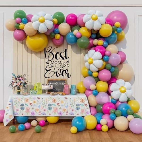 Mothers day Balloon Arch Garland kit 164pcs for Mom Birthday Best Mom ...