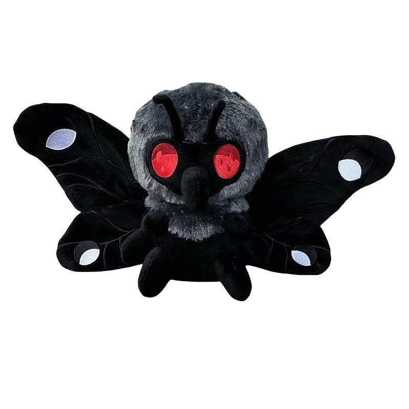 Mothman Black Moth Plush Toy - Cartoon Anime Inspired Collectible with ...