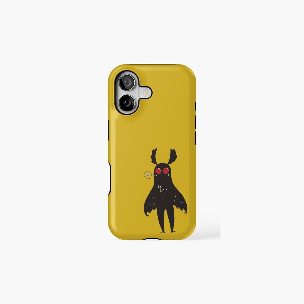 Mothman Creepy Cryptid Creature Cartoon Art Universal Phone Case for ...
