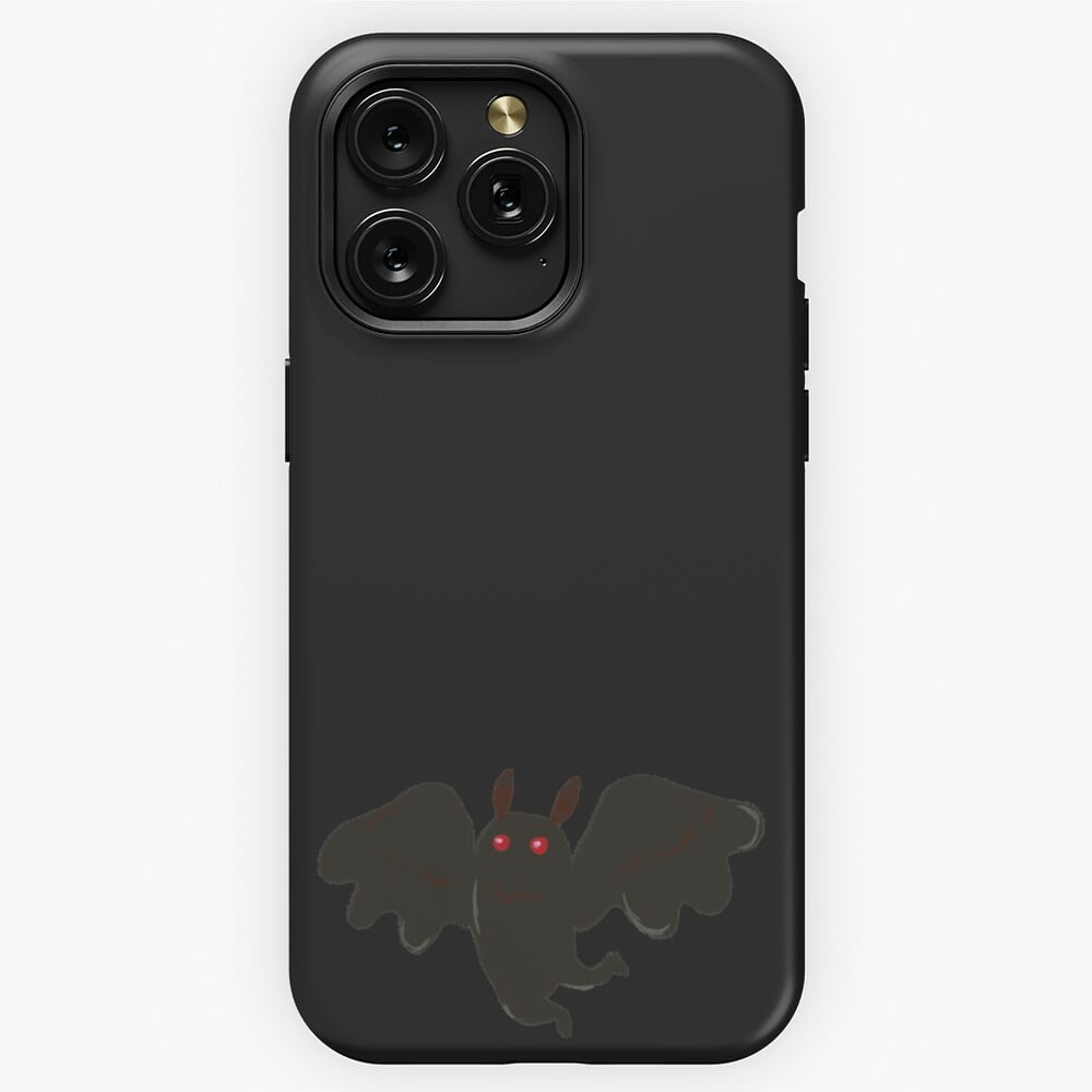 Mothman Cryptid Monster Vintage Style iPhone Case 17 through 11 Pro Max ...