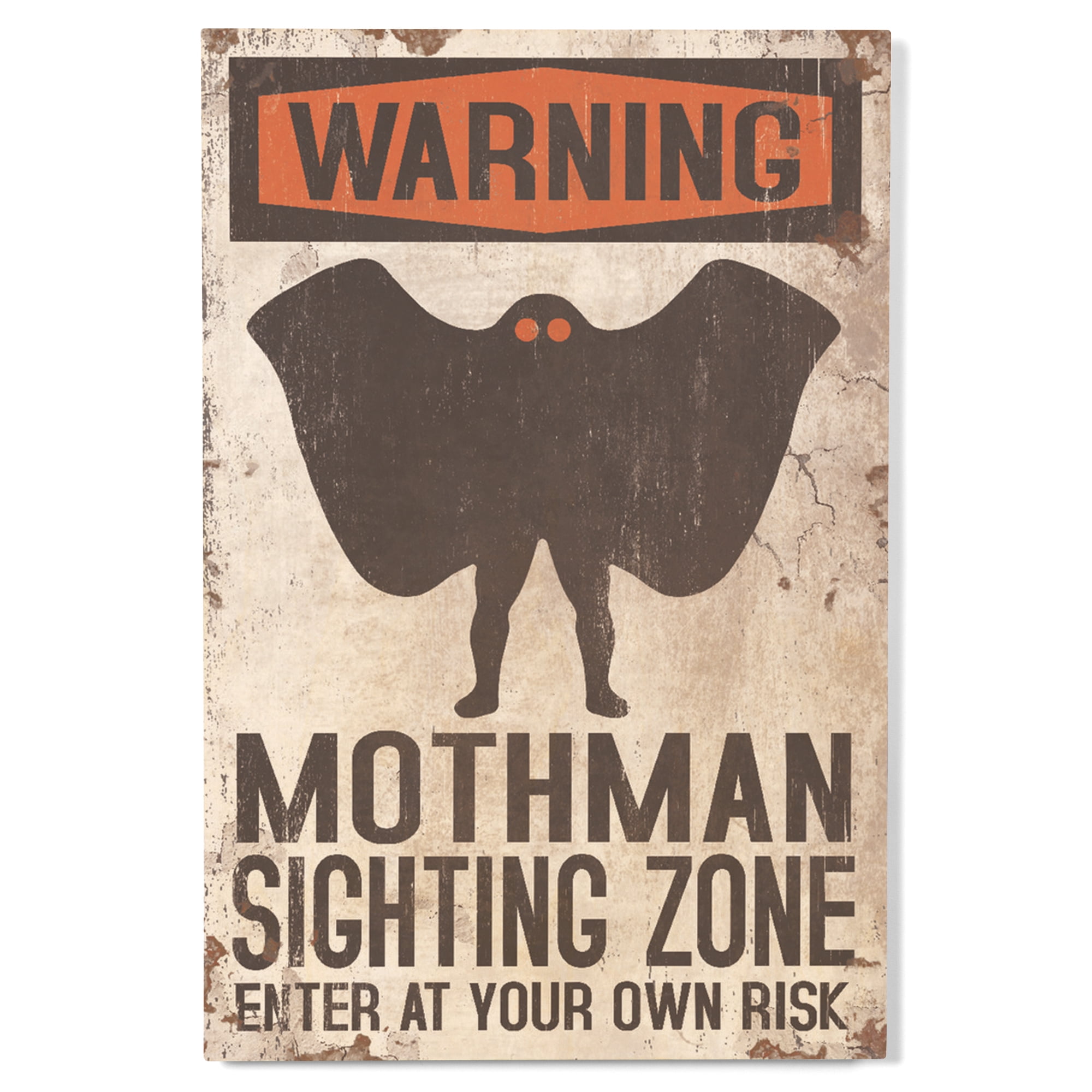 Mothman, Cryptid, Mothman Sighting Zone, Enter At Your Own Risk Birch ...