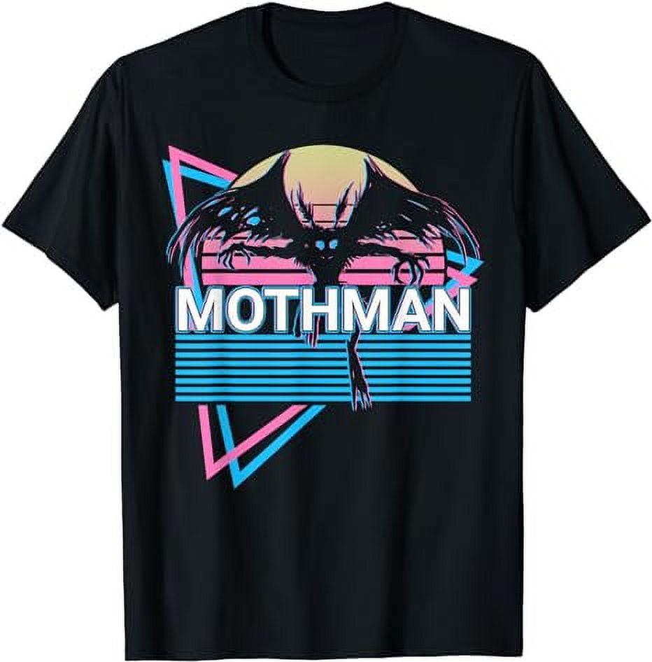 Mothman Cryptozoology Retro Cryptid T-Shirt - Walmart.com