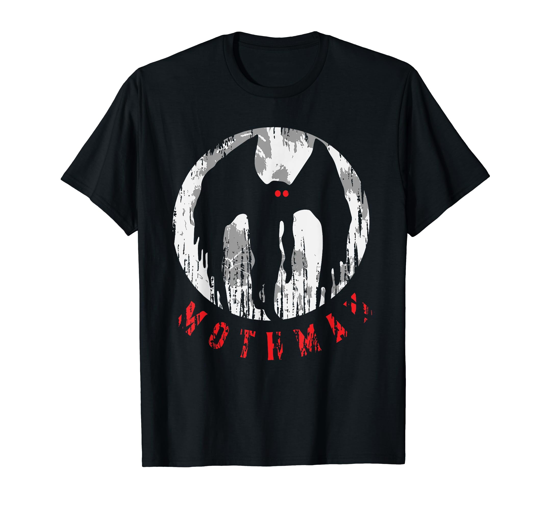 Mothman Folklore Cryptid Black T-Shirt - Walmart.com