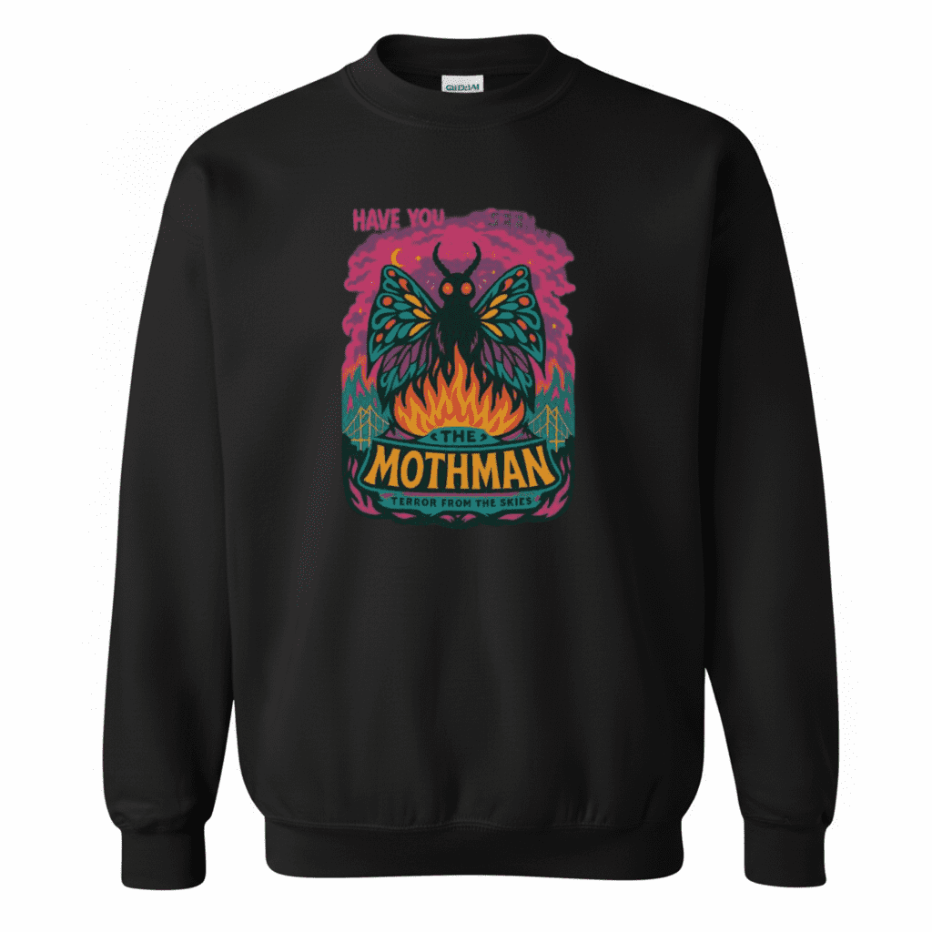 Mothman Have You Seen Funny Paranormal Cryptid Creature Cartoon ...
