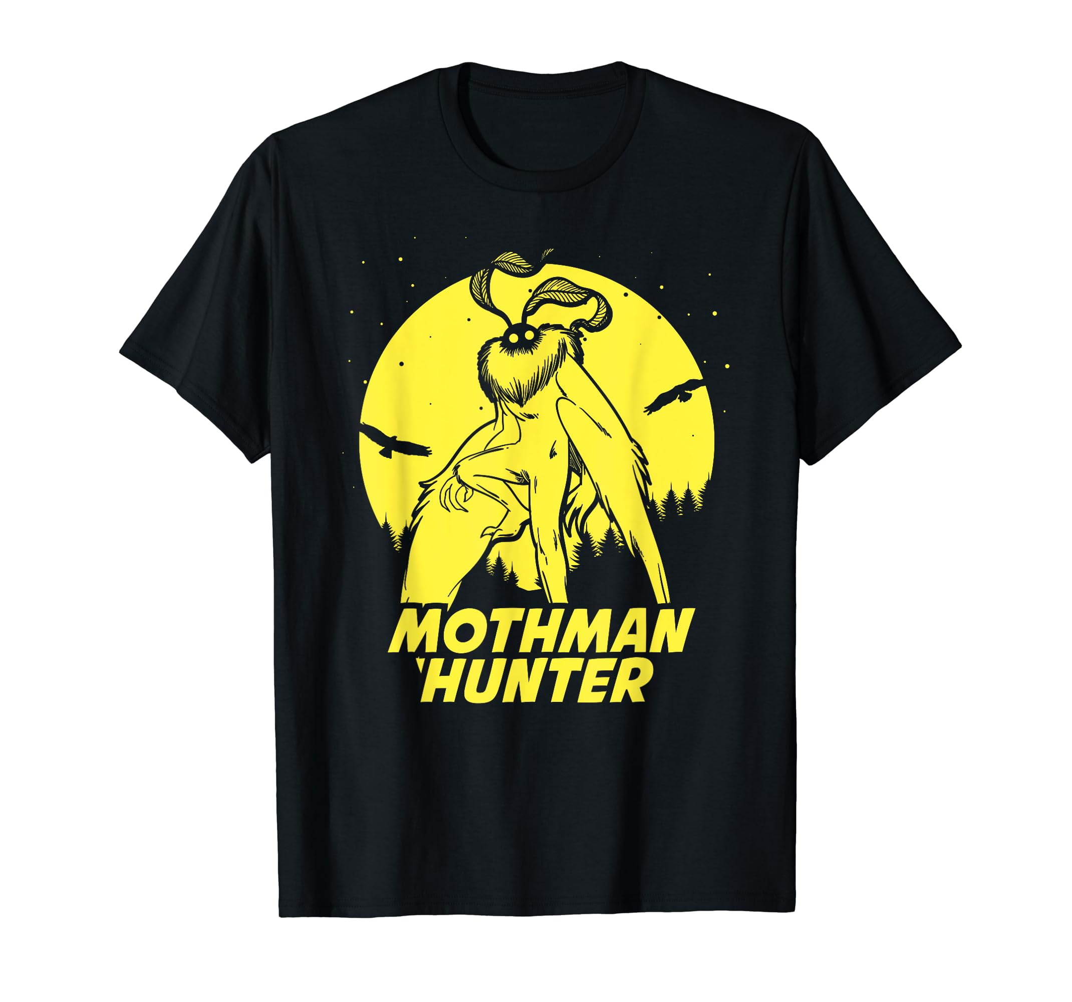 Mothman Hide & Seek Hunter Champion Cryptid T-Shirt - Walmart.com