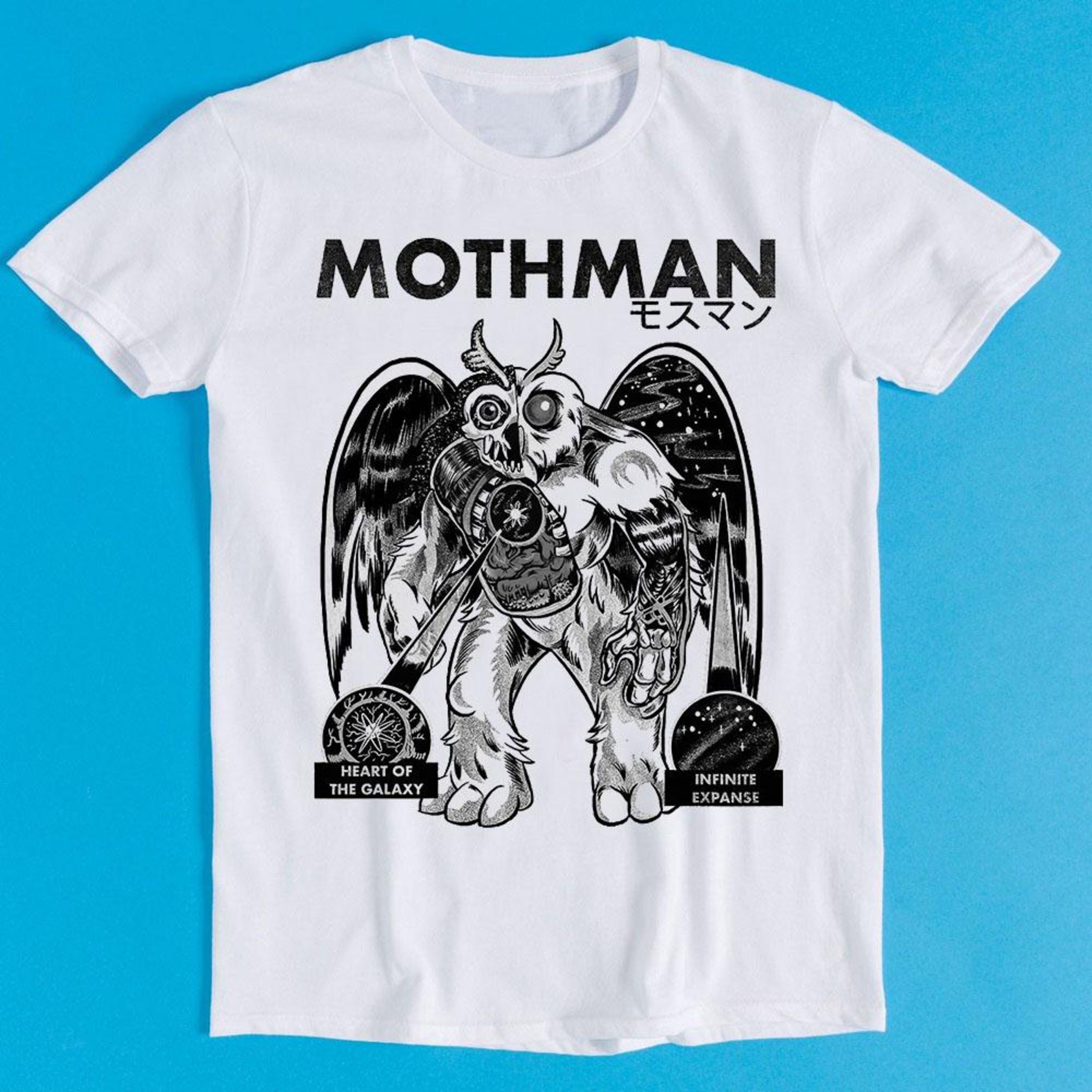 Mothman Japanese The Legend 80s Classic Retro Film Gamer Cult Meme ...