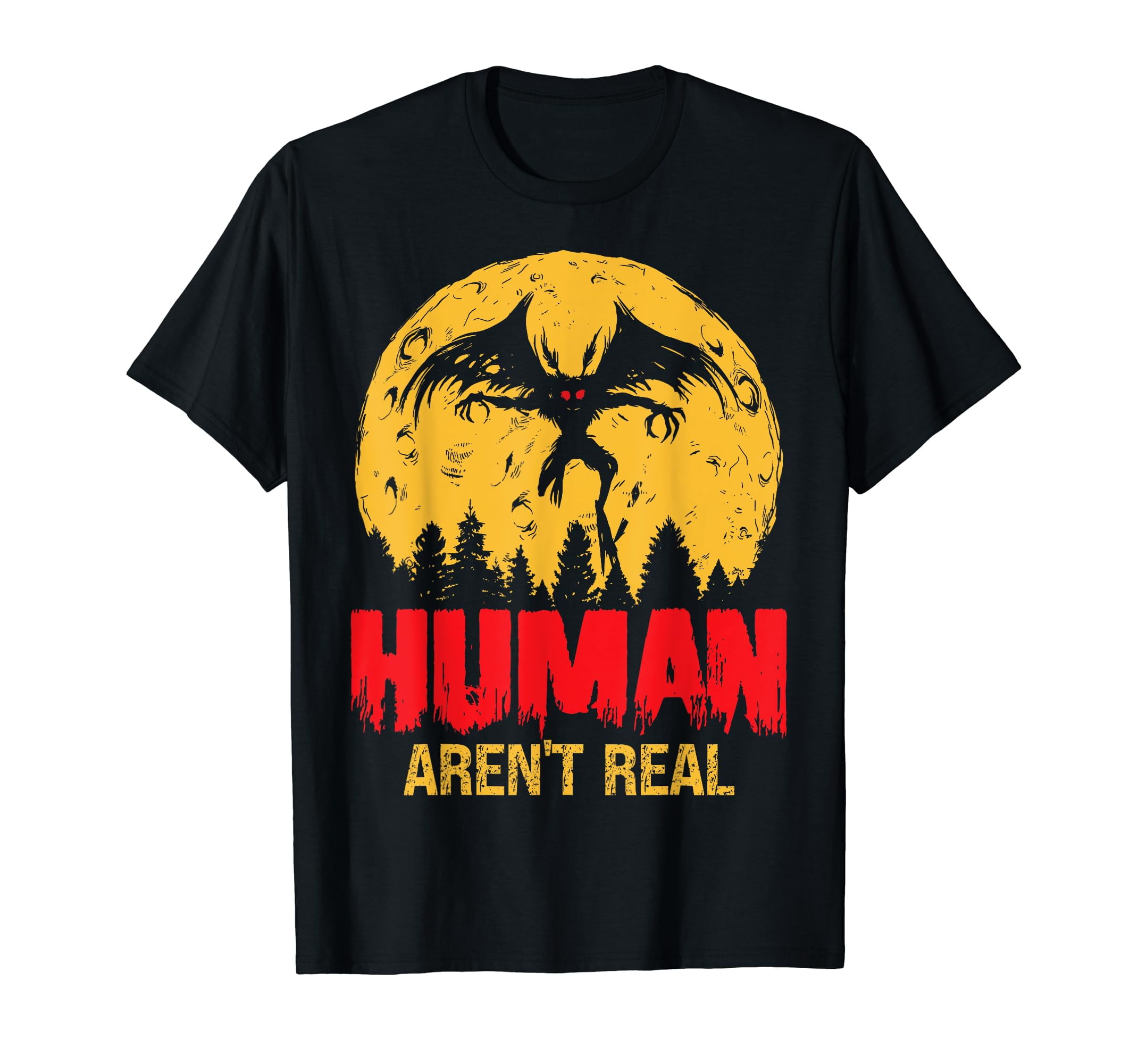 Mothman Point Pleasant Creature Funny Cryptozoologist T-Shirt - Walmart.com