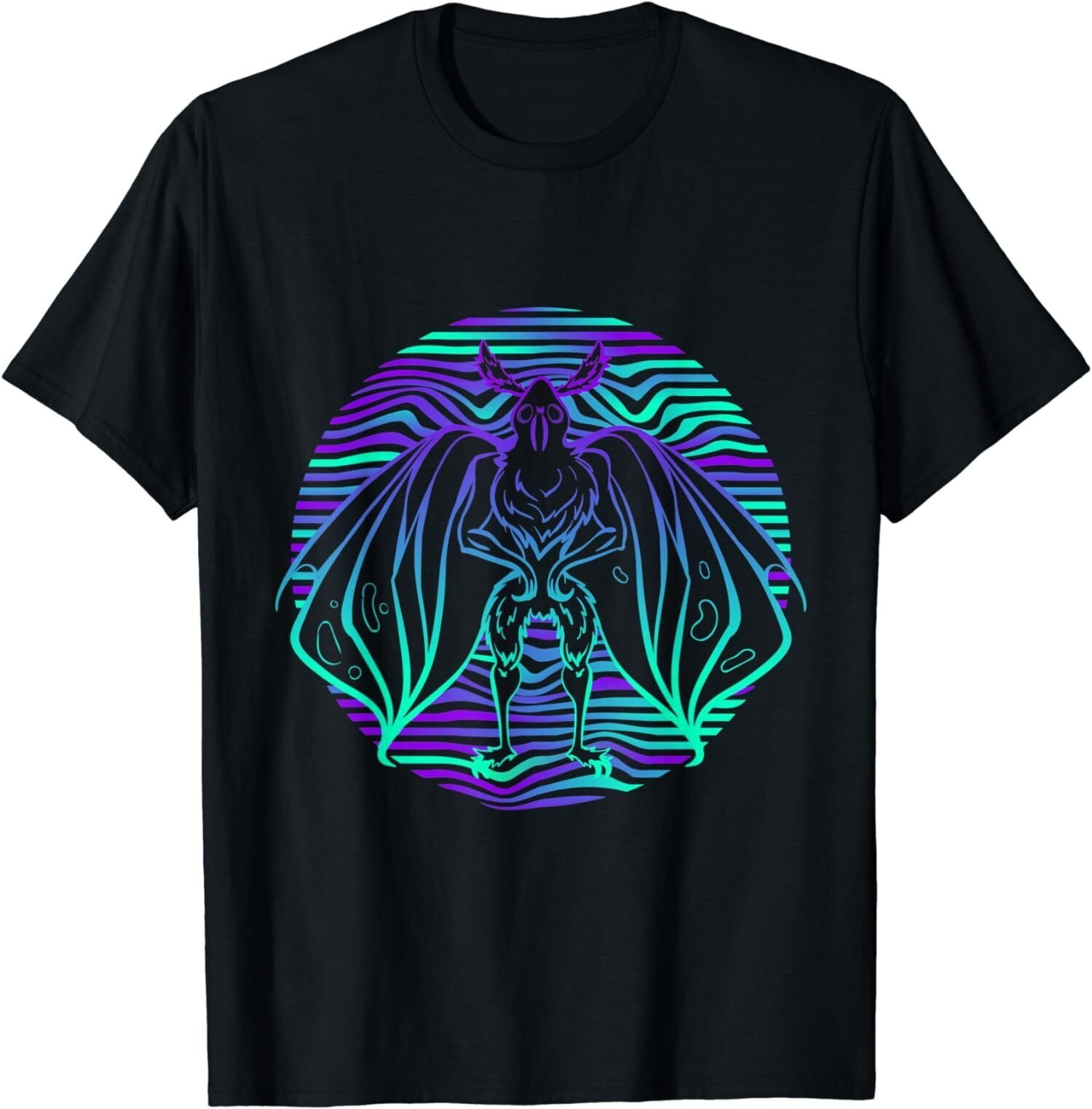 Mothman Retro Cryptid Design Tee T-Shirts - Walmart.com