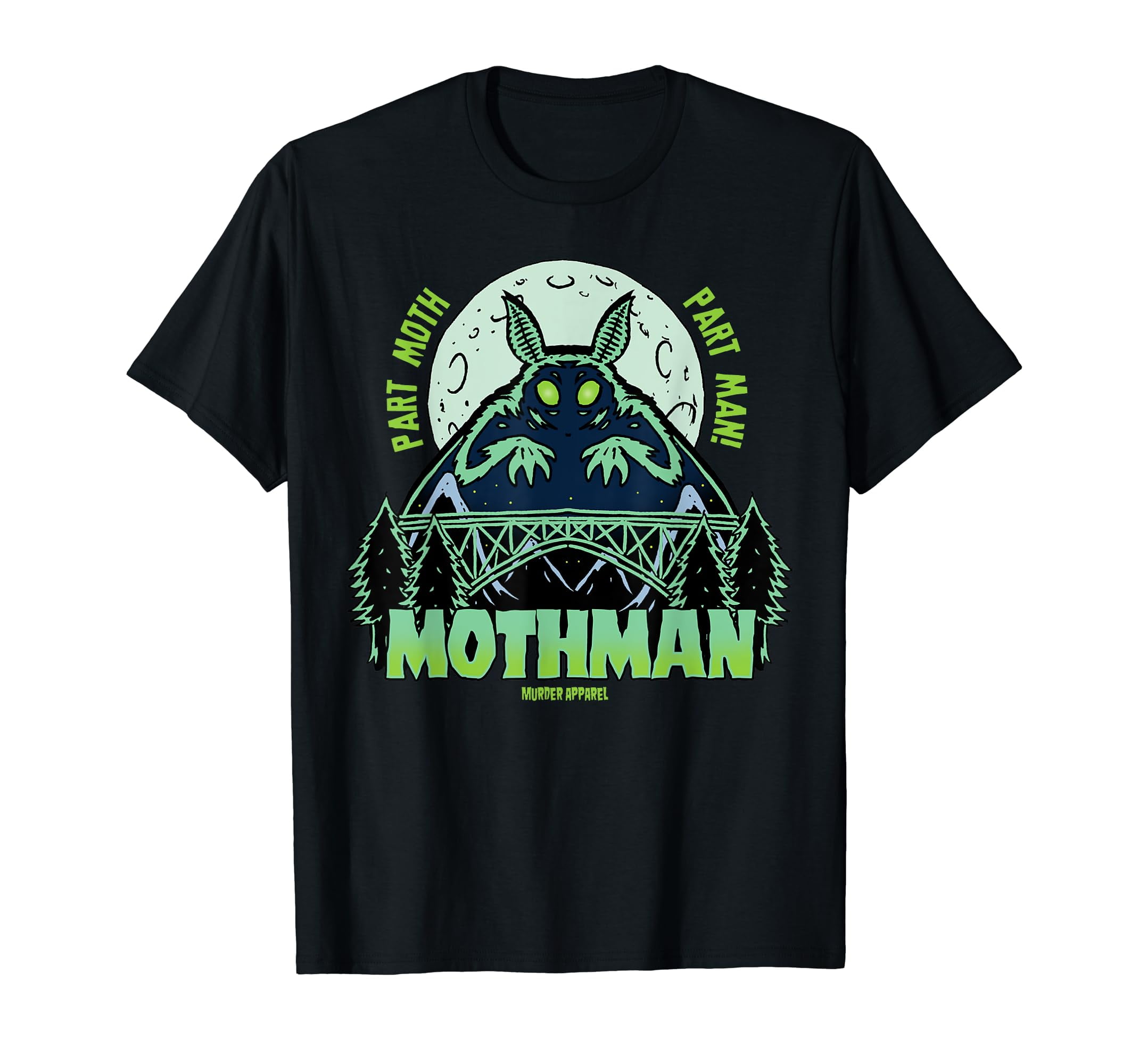 Mothman Retro T-Shirt - Walmart.com