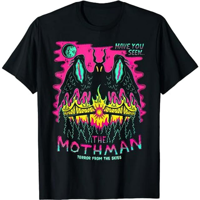 Mothman' Shirt Halloween Shirts For Witches Wicked Clothes T-Shirt ...