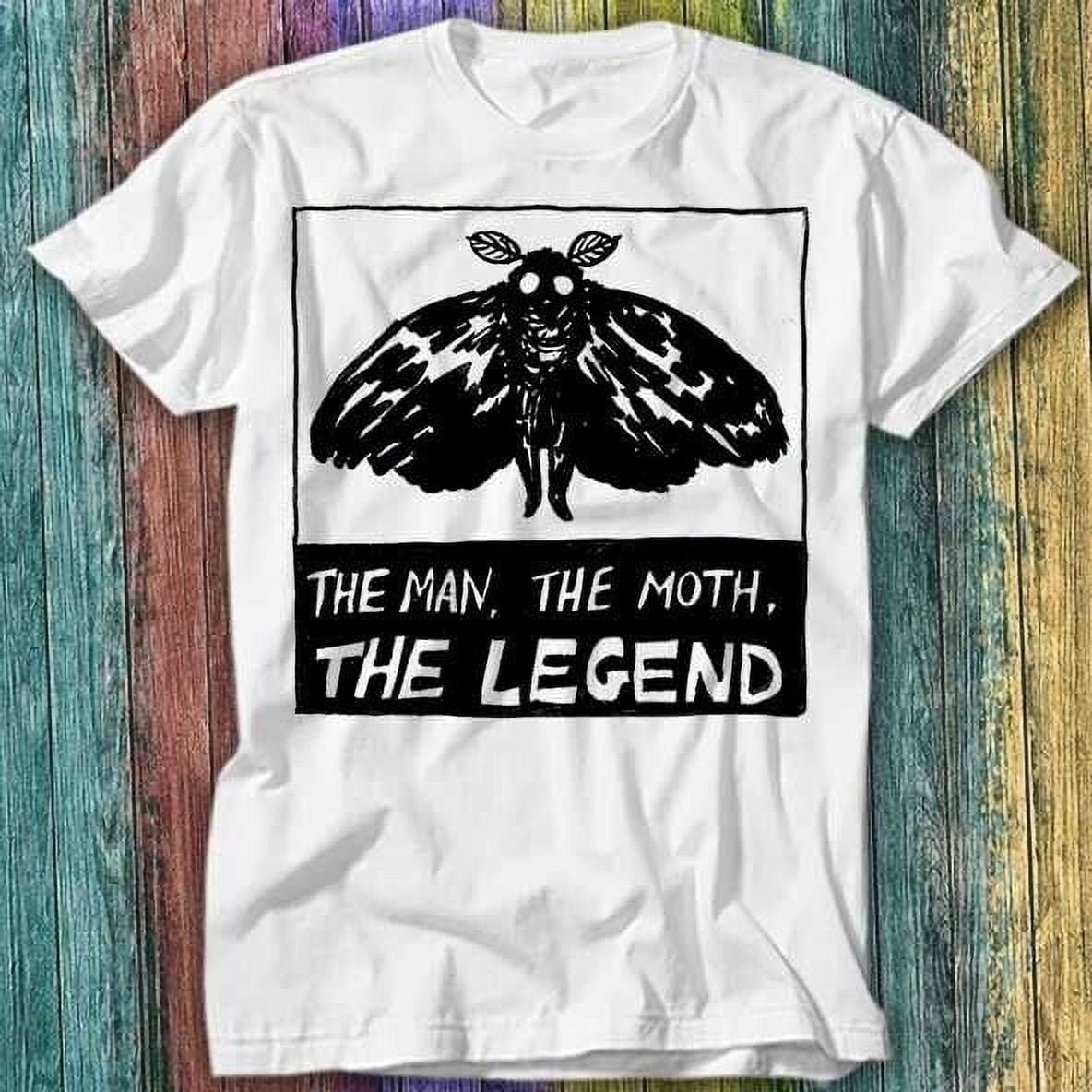 Mothman The Man The Moth The Legend T Shirt Top Tee 475 - Walmart.com