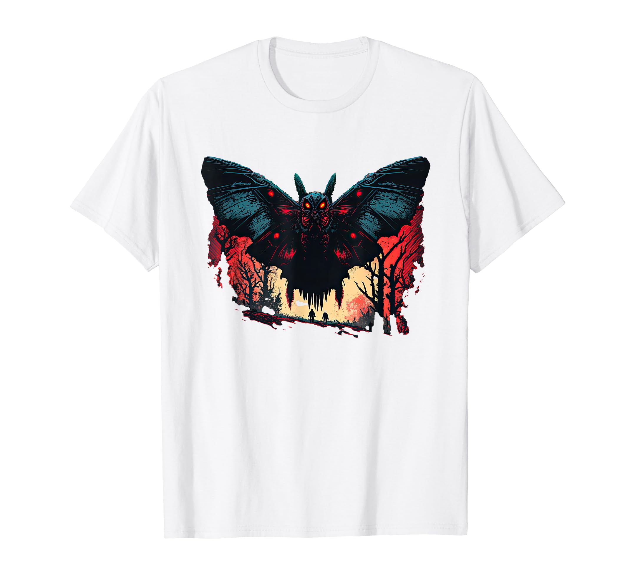 Mothman cryptid creature Vintage Men T-Shirt - Walmart.com