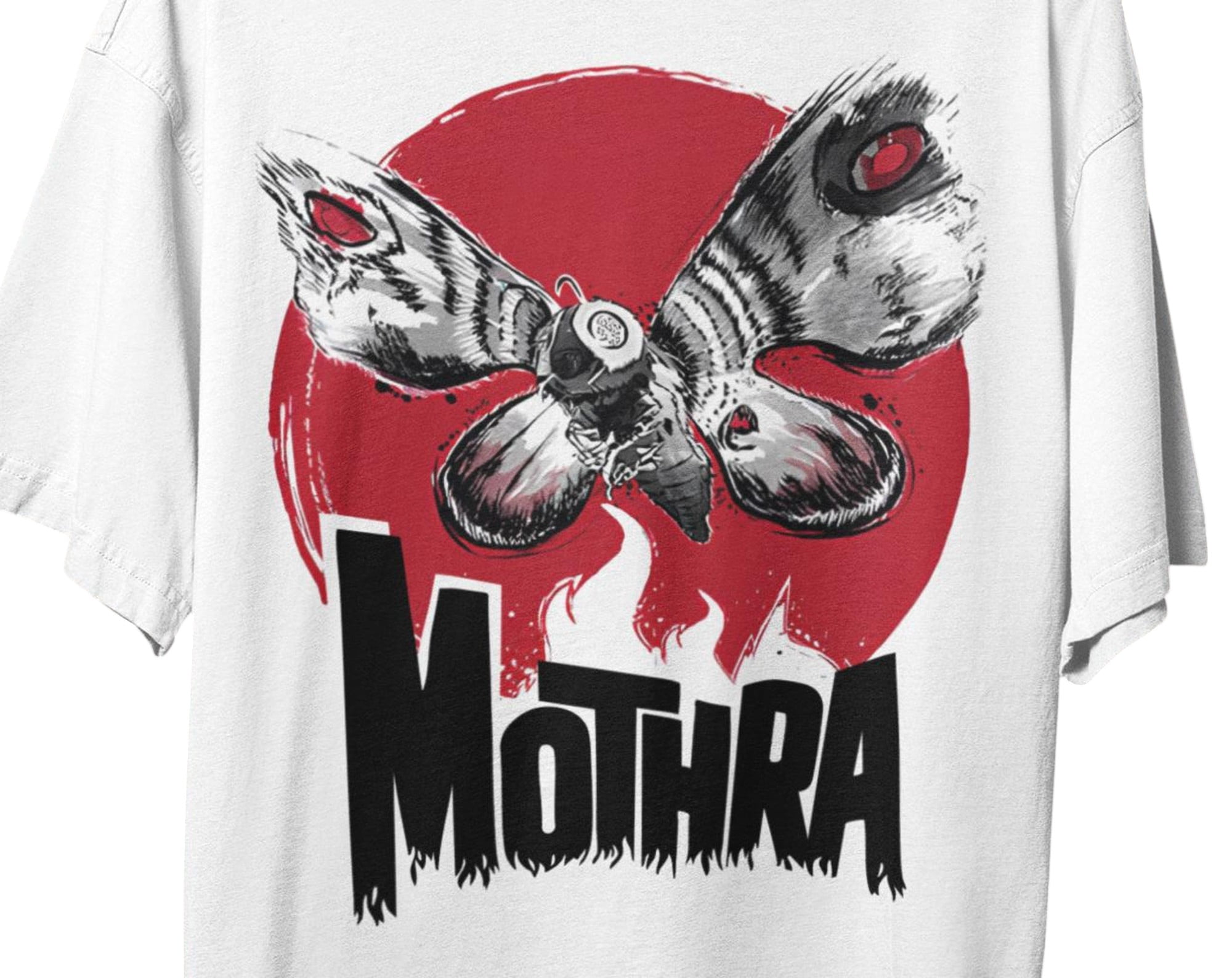 Mothra Tee Shirt For Fans Of The Queen Of Monsters, Vintage Kaiju Movie ...