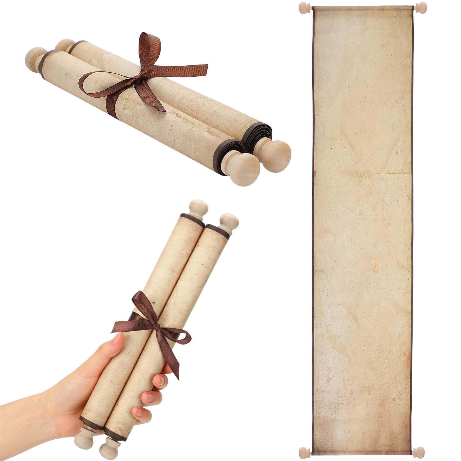 MotiMind 1 Pack Blank OIF8 Paper Scrolls 9 x 36 Inches Blank Scroll ...