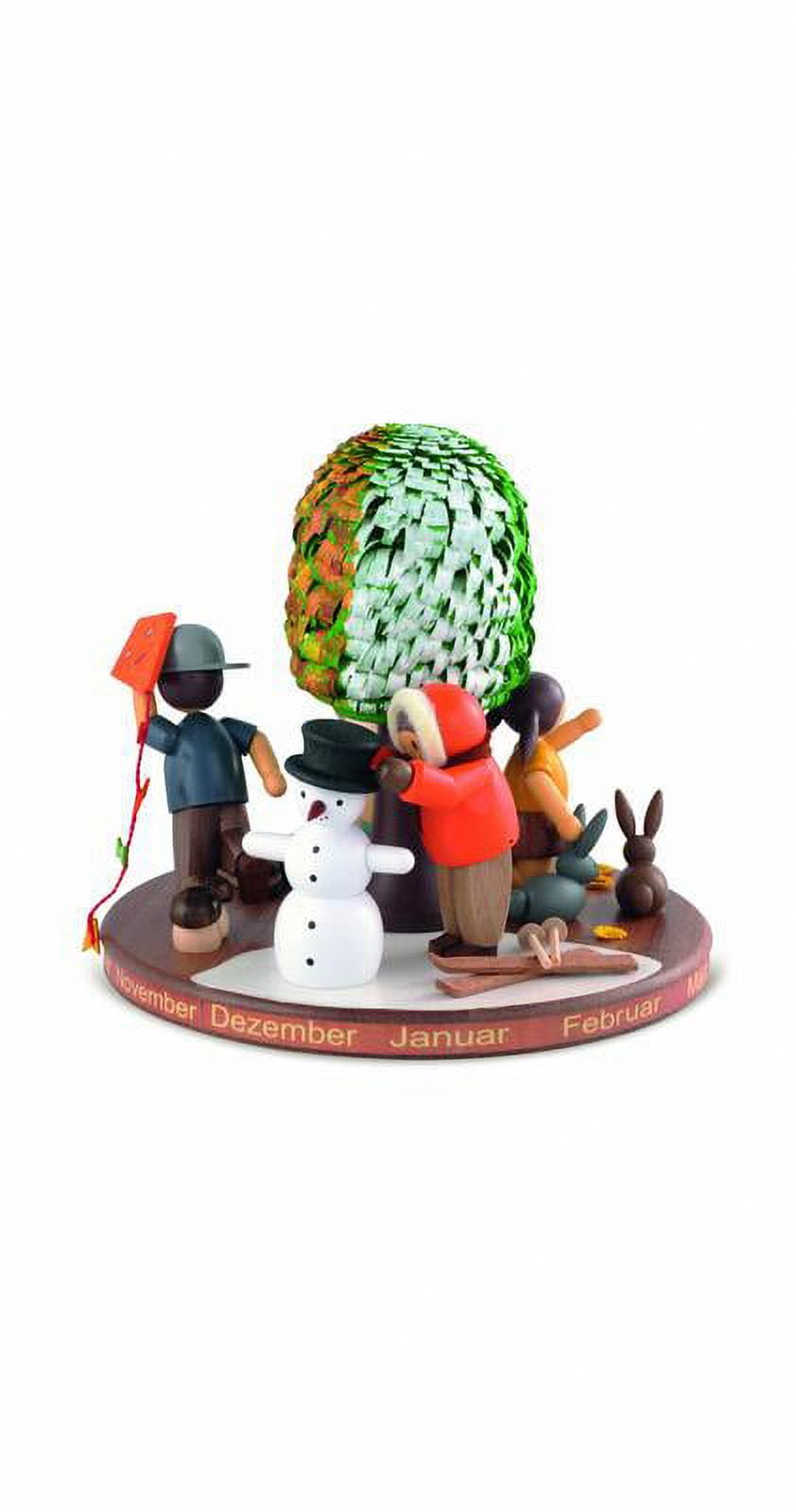 Motif platform for electronic Music boxes, clock of the year, Rolf Zuchowski, original ...