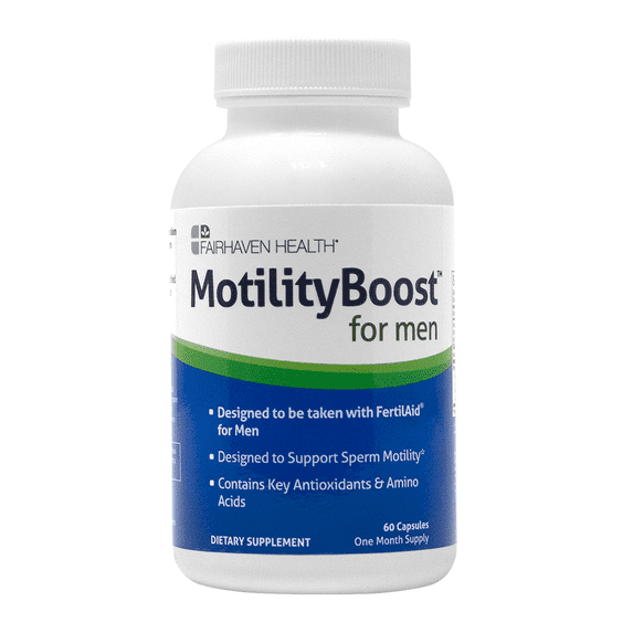 MotilityBoost Men's Fertility Supplement: Sperm Motility Booster ...