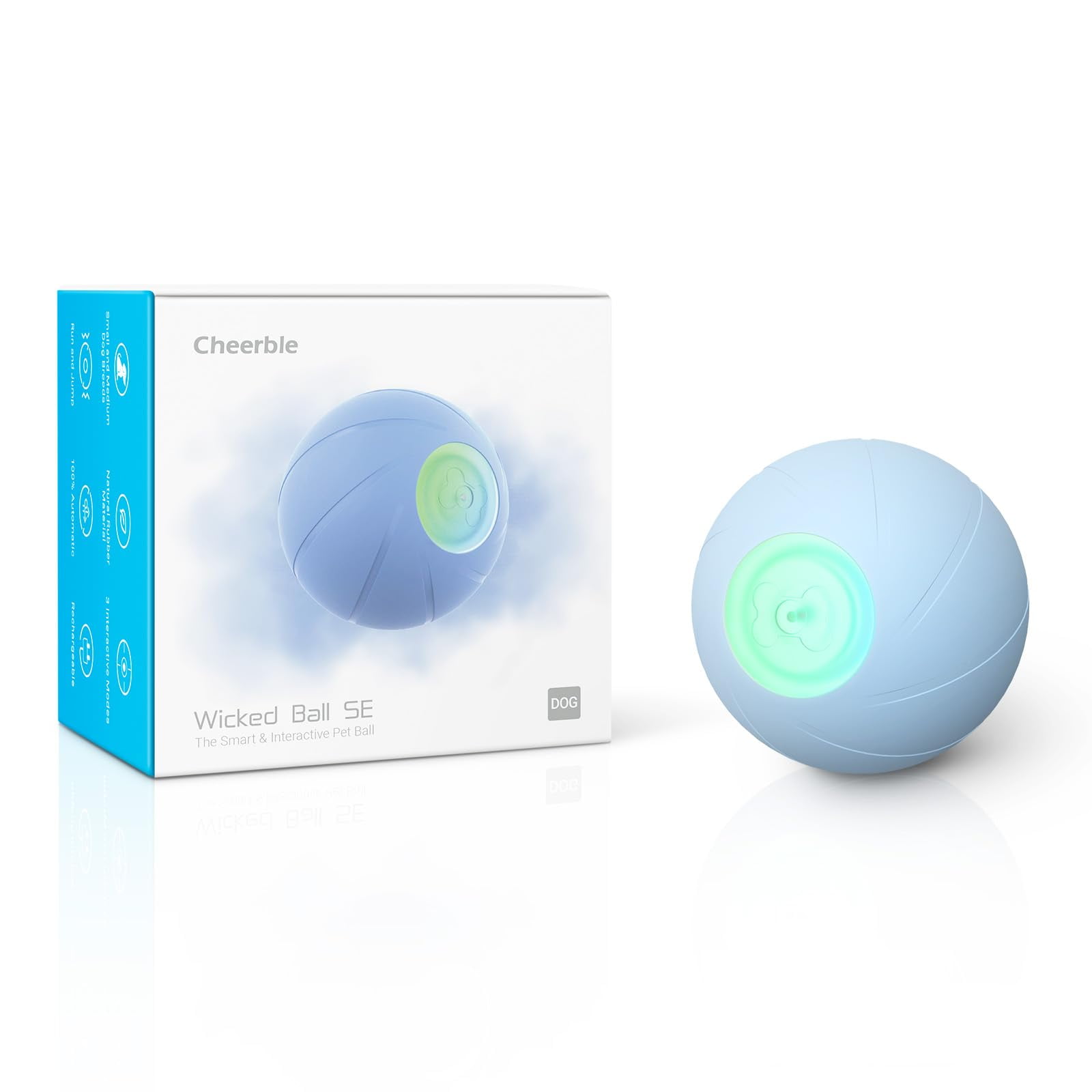 Motion Activated Dog Ball Toys with LED Light Up - Walmart.com