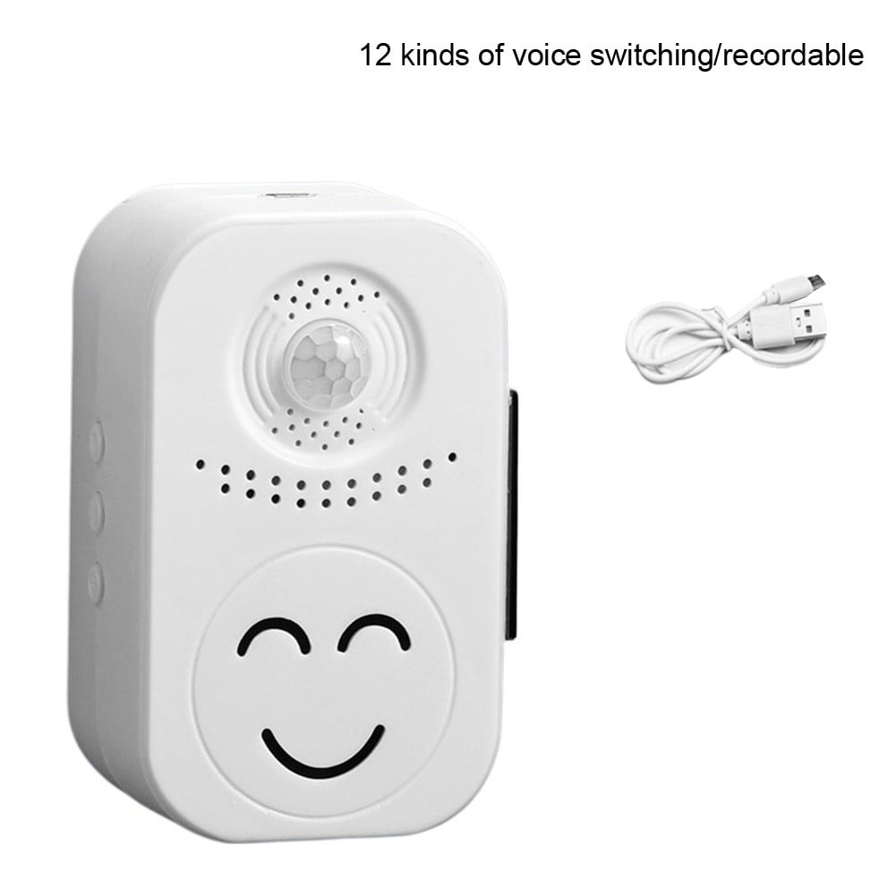 Motion Activated Recordable Doorbell with Custom Greetings for Business ...
