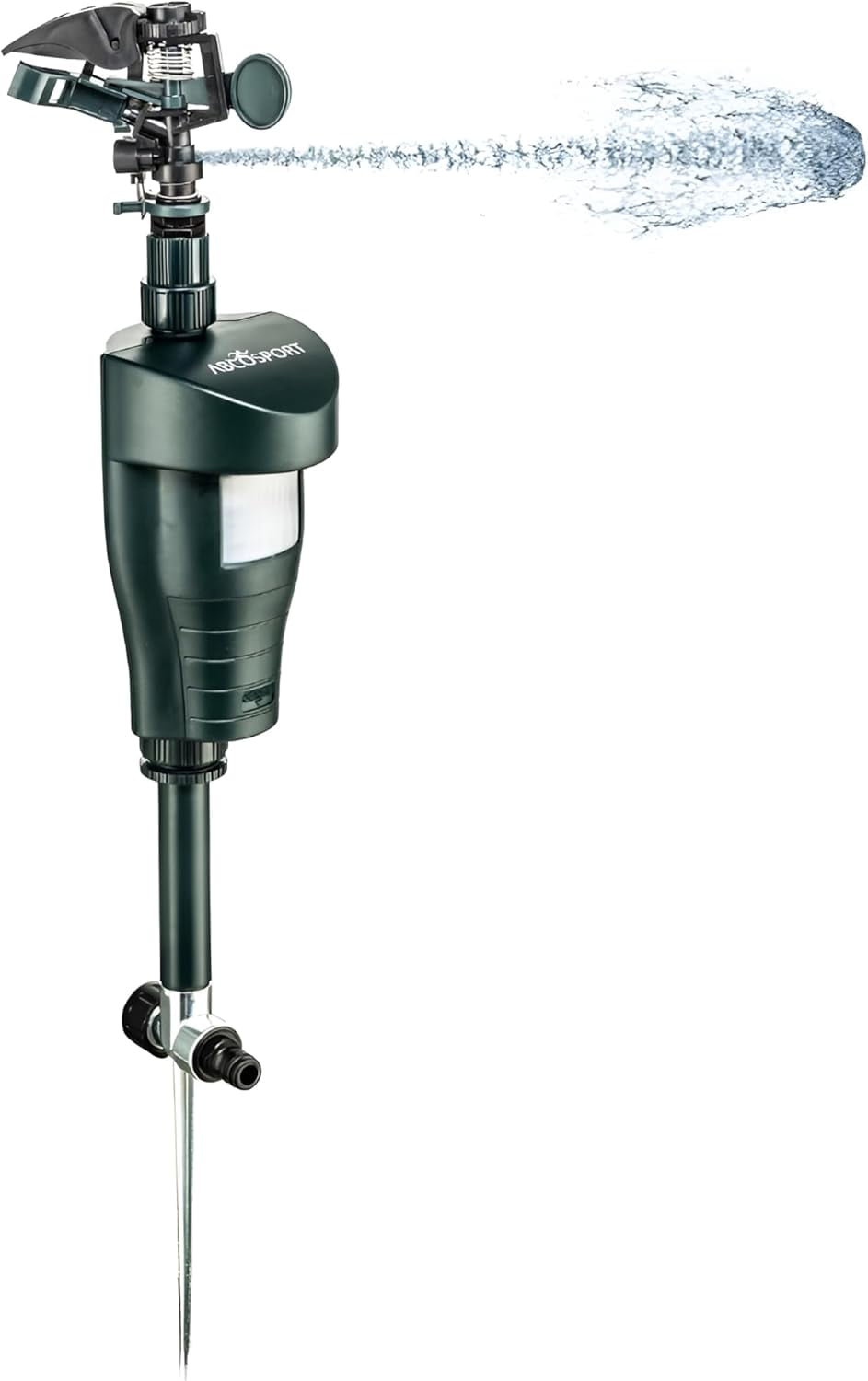 Motion Activated Sprinkler - 2 Pack Outdoor Animal Deterrent Device ...