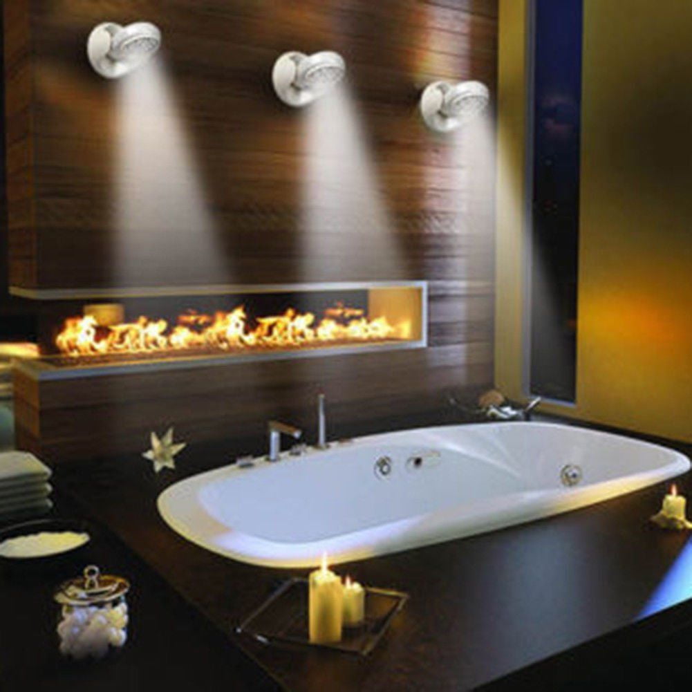 Clispeed Motion Light Bulb LED Night Light White ABS 1Set For ...