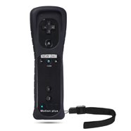 Nintendo Wii Remote Plus - Black - Walmart.com