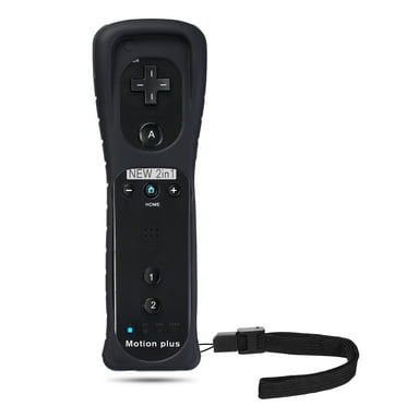 Nintendo Wii Remote Plus - Black - Walmart.com