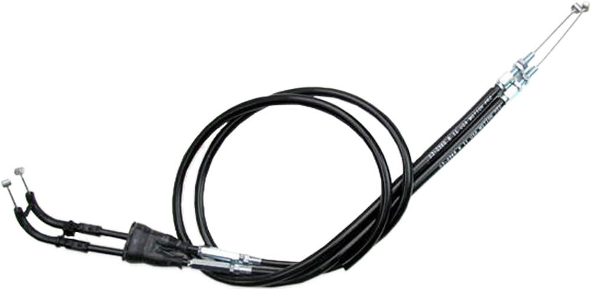 Motion Pro 03-0385 Black Vinyl Push/Pull Throttle Cable Set - Walmart.com