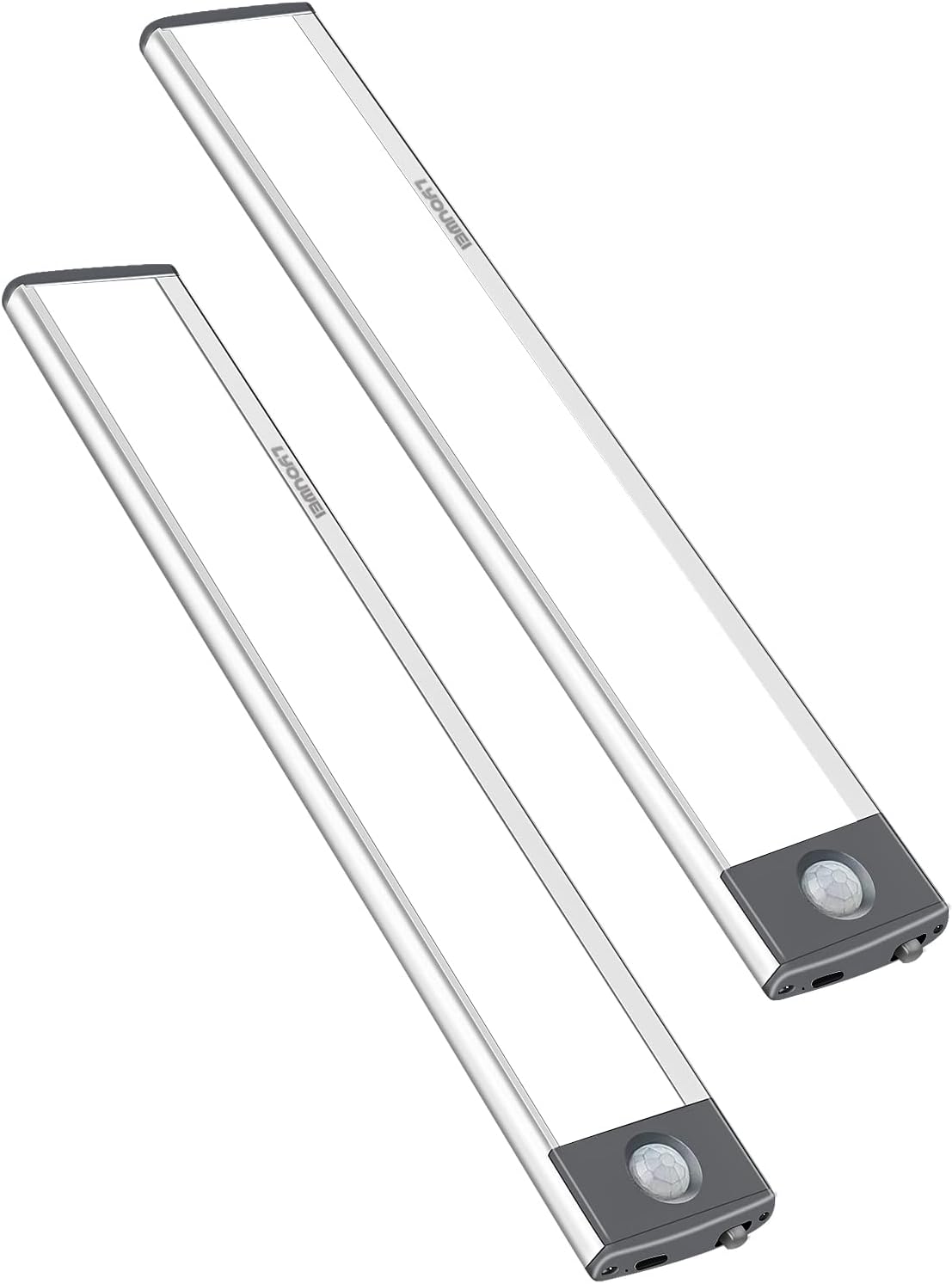 Motion Sensor Cabinet Light, 2 Pack 54 LED Under Cabinet Lights ...