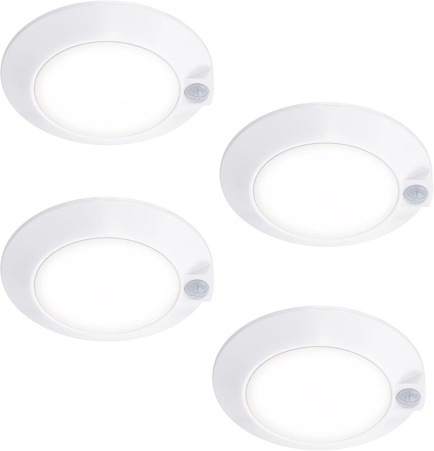 Motion Sensor Ceiling Light, 120V CRI90 14W 3000K Warm White,6 inch ...