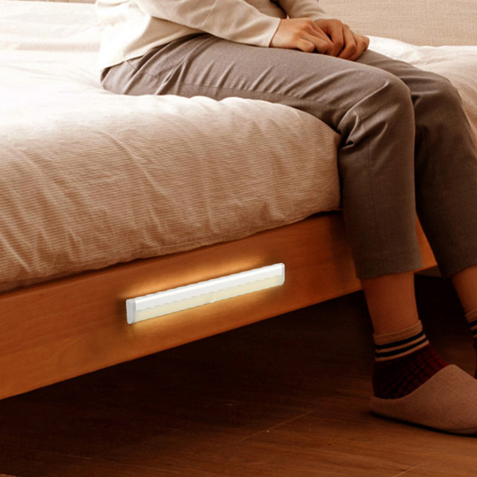 Motion Sensor LED Light Bar - Magnetic Night Light with PIR Detection ...