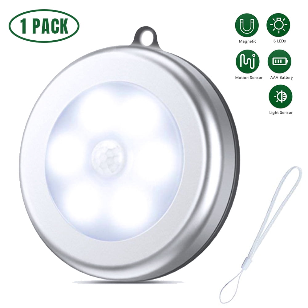 Motion Sensor Light, Cordless Battery-Powered LED Night Light, Stick ...