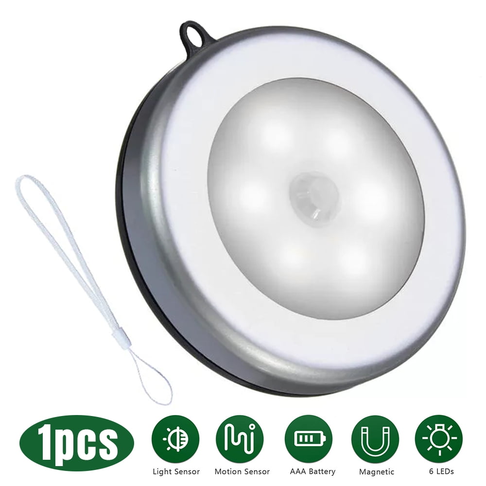 Motion Sensor Light, Cordless Battery-Powered LED Night Light, Stick-Anywhere Closet Lights ...