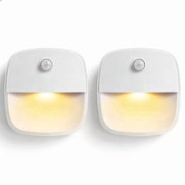 DAYBETTER LED Plug-in Night Light, 2-Pack Dimmable Warm White Wall ...
