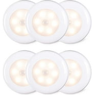 LOFTER-PRO Wireless Motion Sensor LED Light, 3 Pack, Rechargeable ...