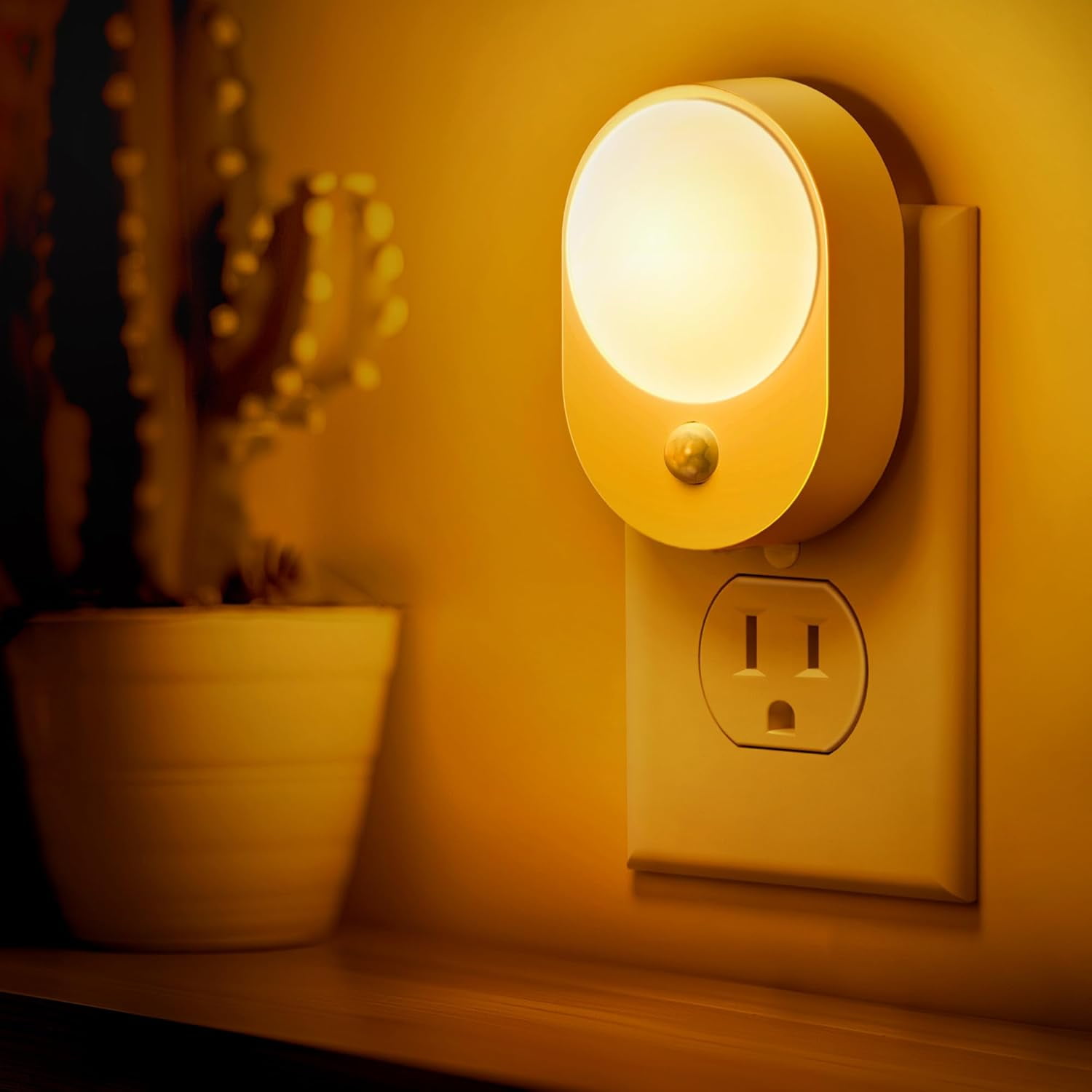 Motion Sensor Night Light,[2-Pack] Night Lights Plug into Wall,Motion ...