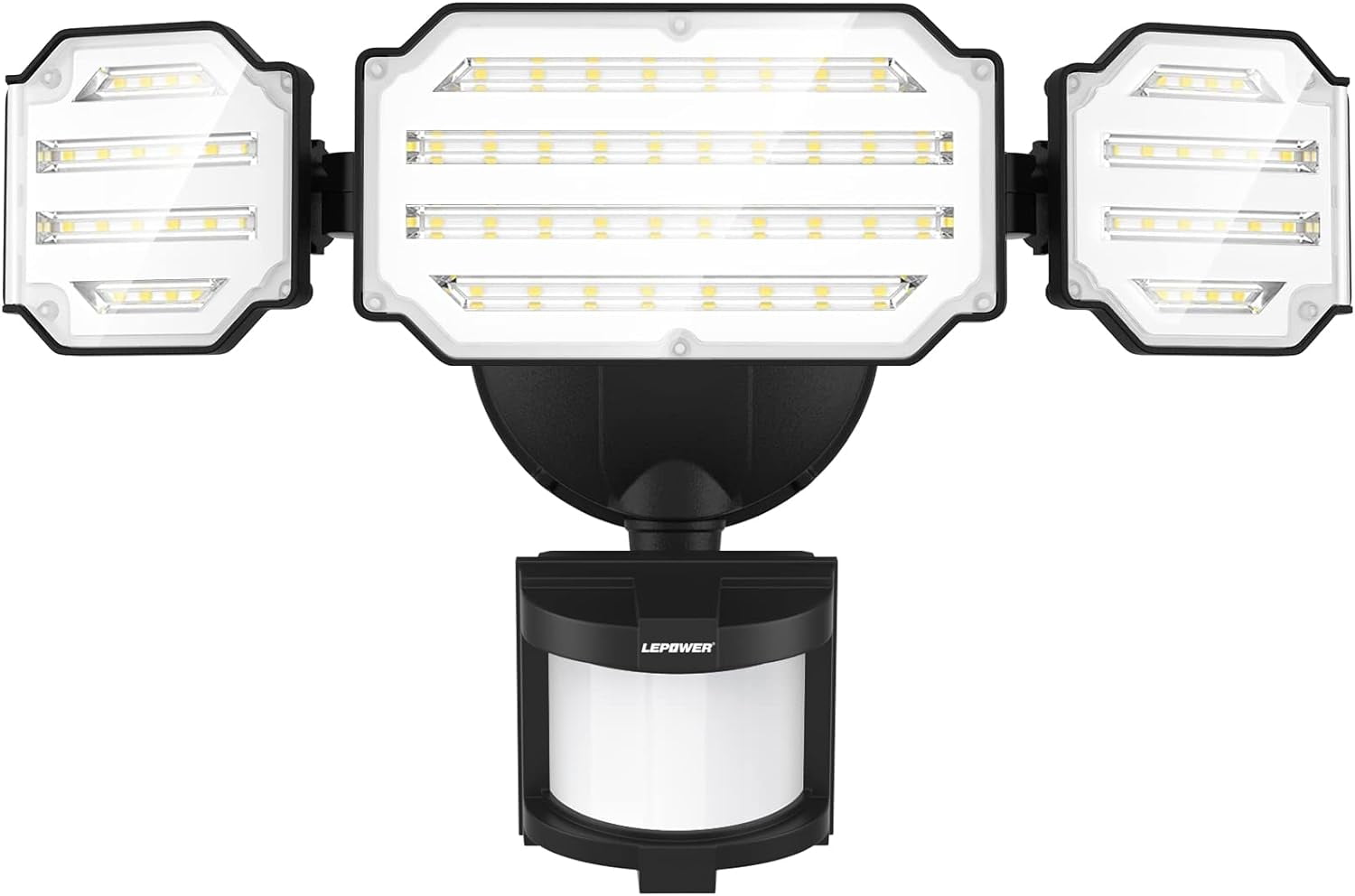 Motion Sensor Outdoor Lights, 48W 5200LM LED Security Lights, IP65 ...