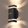 Motion Sensor Outdoor Wall Lights, Aluminum Wall Sconce Outside Lights ...