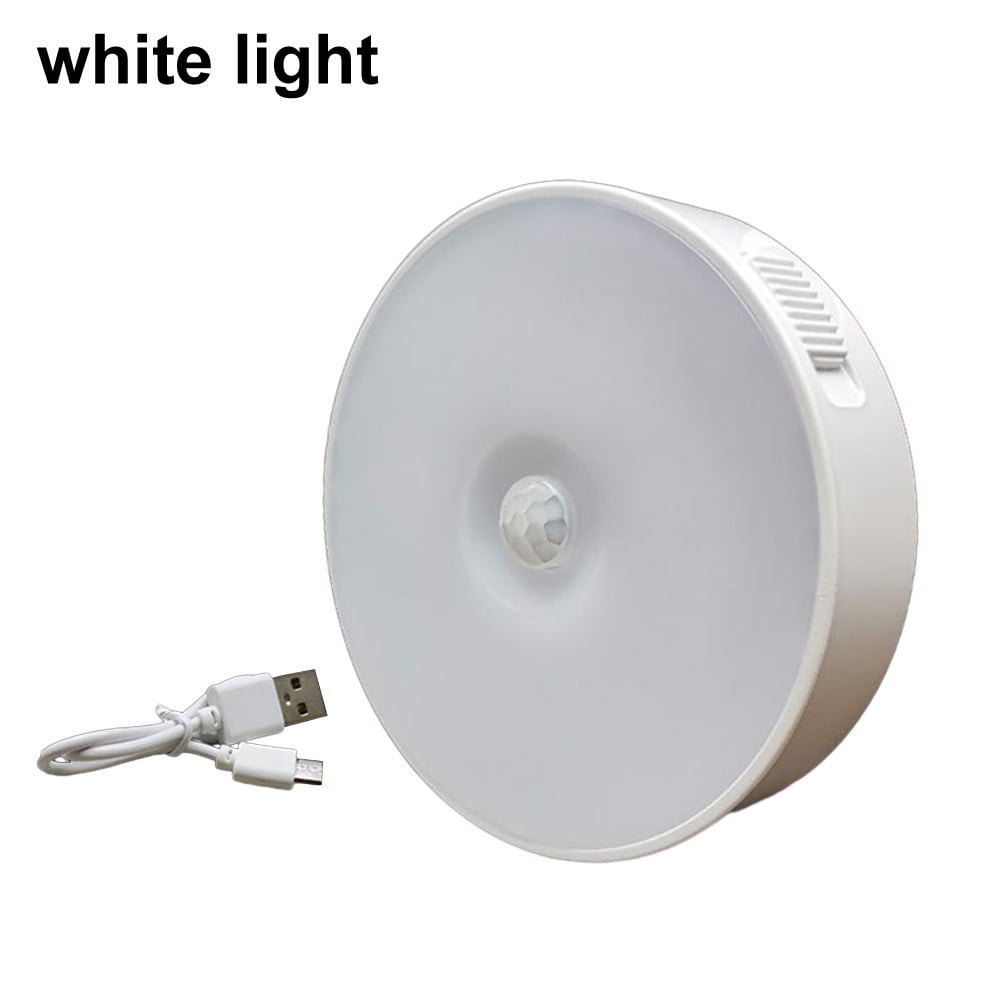Motion Sensor Puck Lights with Remote,Rechargeable Under Cabinet ...