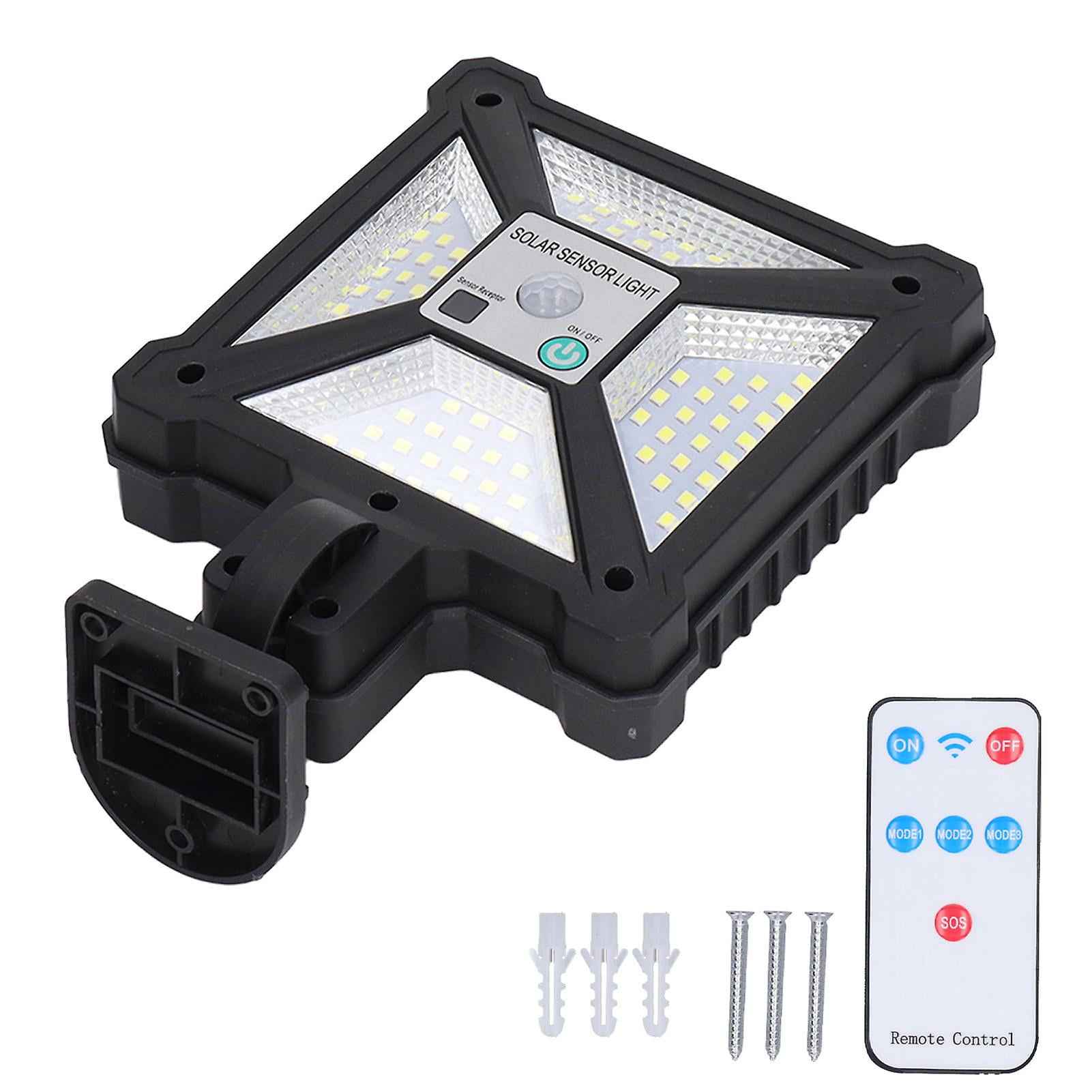 Motion Sensor Solar LED Outdoor Light with Remote Control IP65 ...