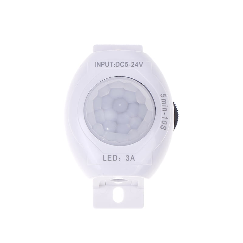 Motion Sensor Switch DC 5V-24V 3A Activated Timer Automatic Movement ...