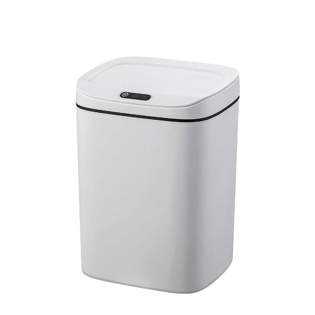 Motion Sensor Wastebasket Smart Garbage Bin Bathroom Touchless Trash ...